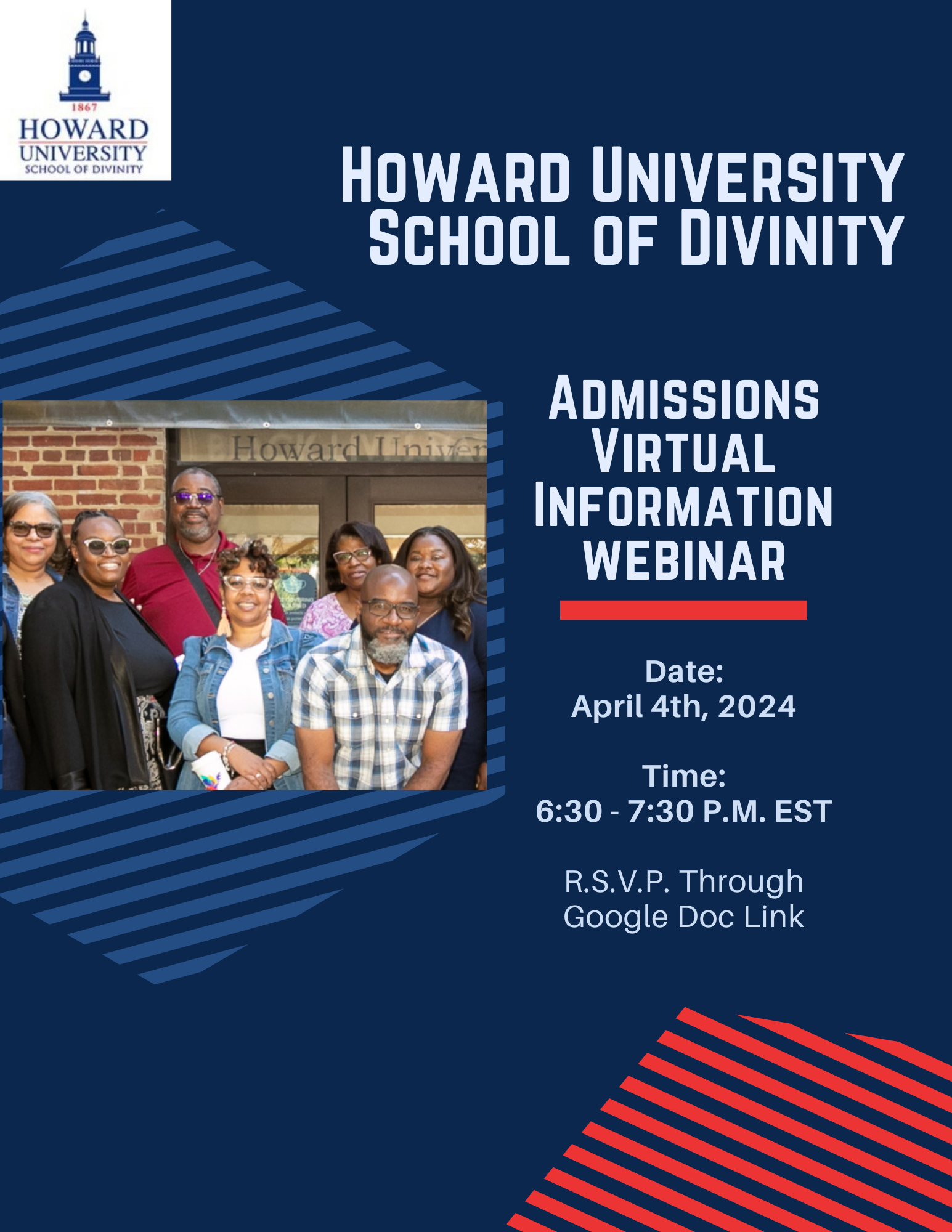 Prospective Student Event Howard University Department Site